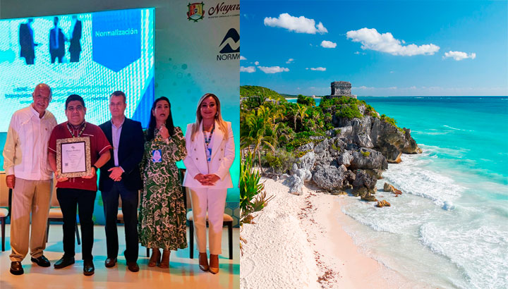 Playas del Parque Nacional de Tulum reciben Certificación Platino